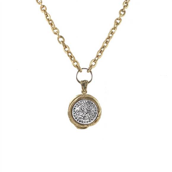 TAT2 DESIGNS | Jewelry | New Tat2 Designs Gold Guna Wax Seal Necklace ...